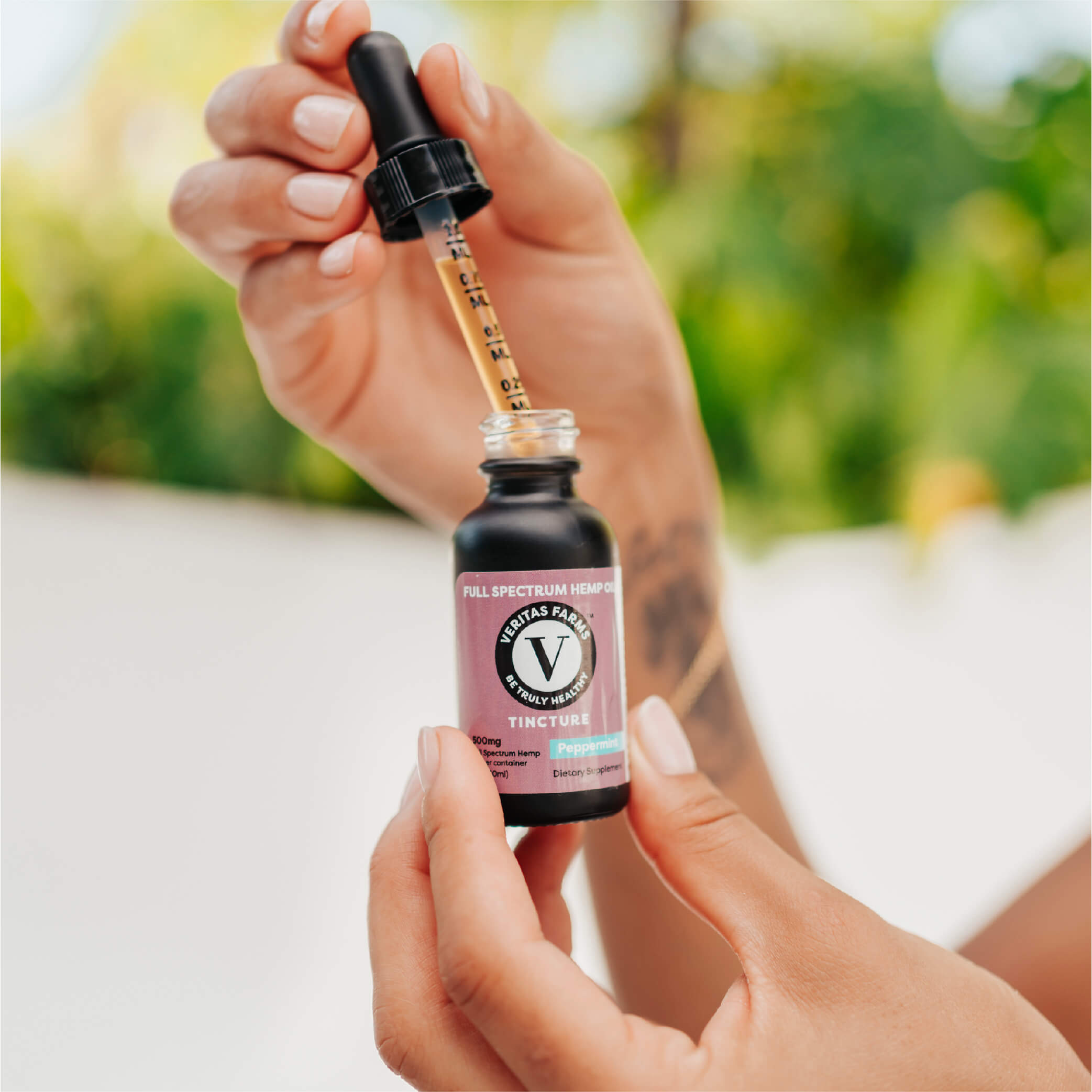 Calm + Focus CBD Oil | Full Spectrum CBD Oil Drops | Veritas Farms